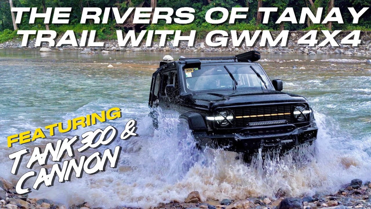 TANAY’S RIVER TRAIL | Perfect for Off-road Beginners! | GWM TANK 300 ...