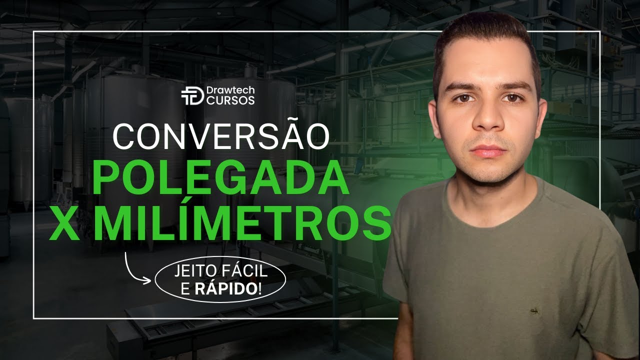 Conversão de POLEGADAS X MILIMETROS - YouTube