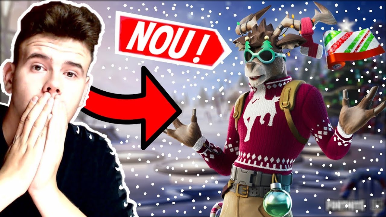 🔴 A APARUT UN *SKIN CU CAP DE REN* PE ITEM SHOP! | 🎄 BUNA DIMINEATA ALL ...