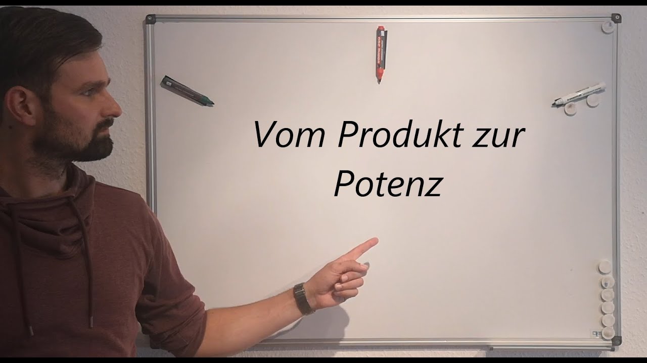 Vom Produkt zur Potenz: Einfache Erklärung und Beispiele - YouTube