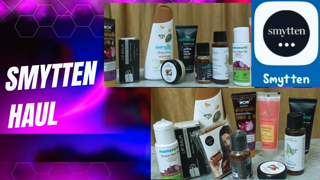 Smytten free sample Review | smytten unboxing:8 free Trial Products in ...