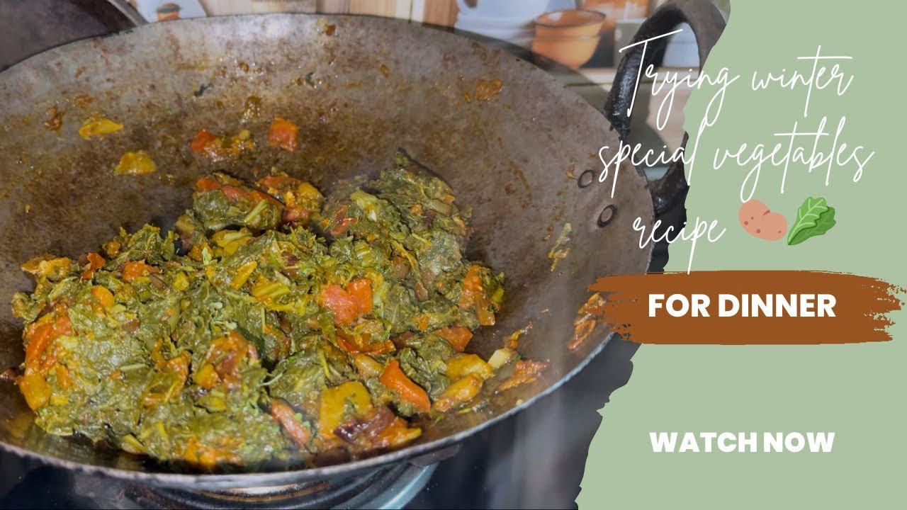 “Trying some cozy winter vegetable recipes at home 🥔🥬 - YouTube