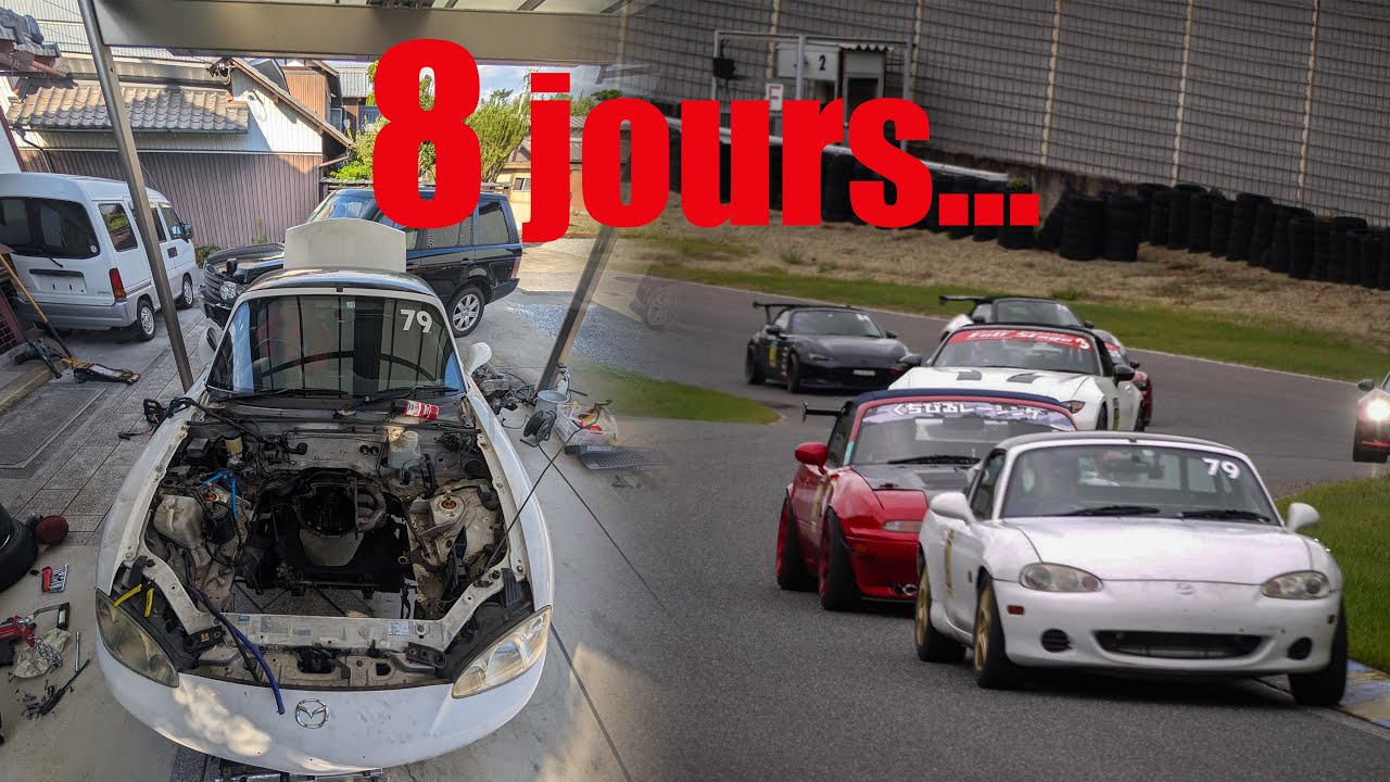 Casser un moteur, acheter, installer et courir avec un autre: 8 jours ...