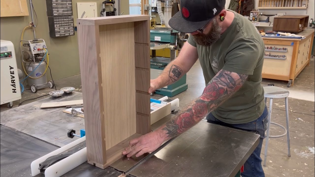Solid Wood Drawer Boxes || Make Wooden Drawer Slides - YouTube