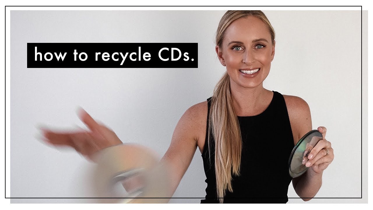 how to recycle CDs + DVDs. - YouTube