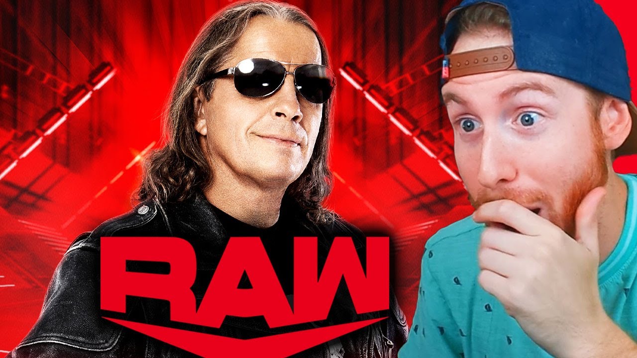 BRET HART RETURNS!!! - WWE RAW Live Stream September 9th 2024 - YouTube