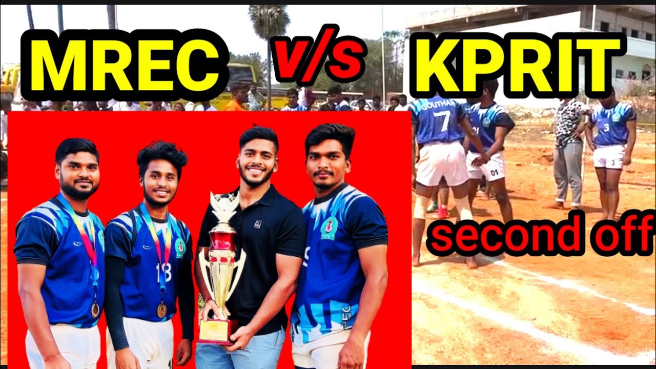 MALLA REDDY ENGINEERING COLLEGE (MREC) V/S KPRIT KABADDI MATCH IN ARORA ...