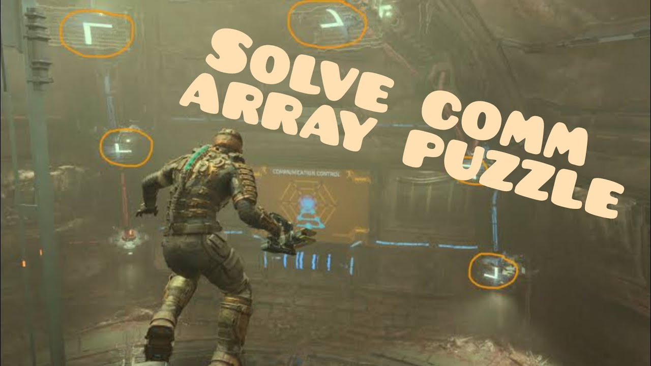 Dead Space Remake Chapter 8 : fix the comm array problem - YouTube