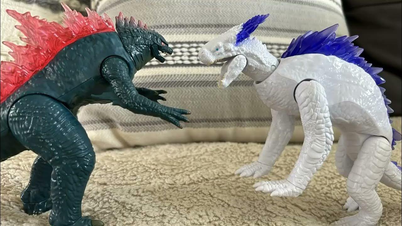 Godzilla Vs Shimo | stop motion battle - YouTube