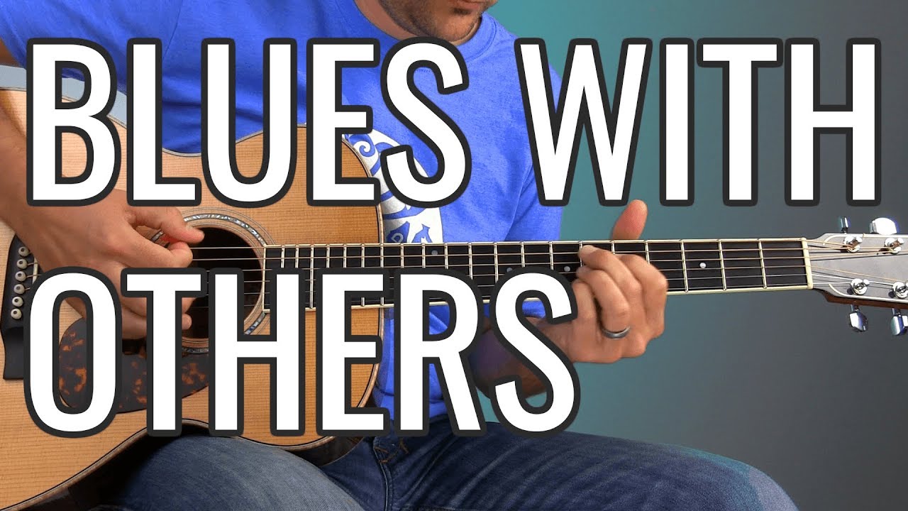 What to do when playing blues rhythm guitar - YouTube