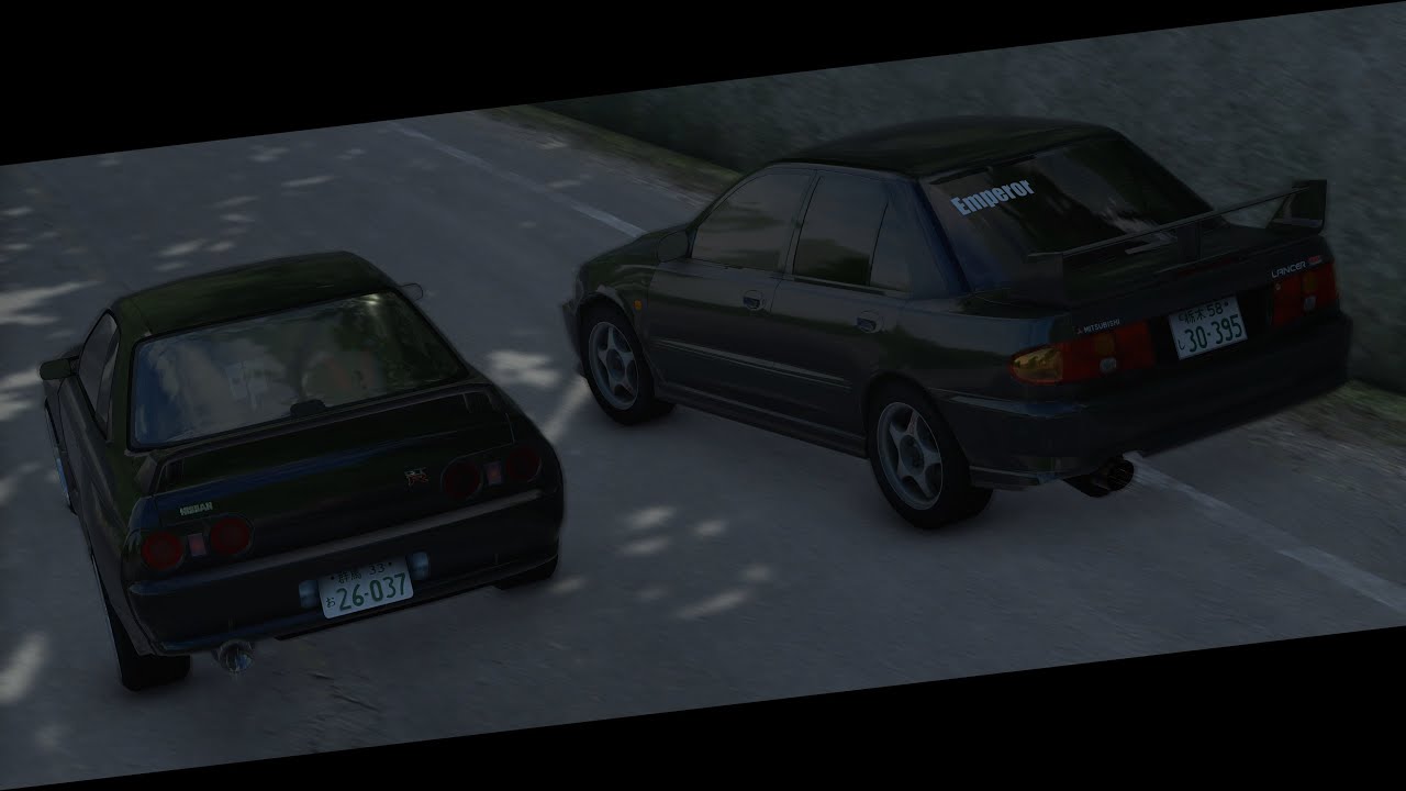 R32 VS EVO III at Usui's Uphill - Initial Unity - YouTube