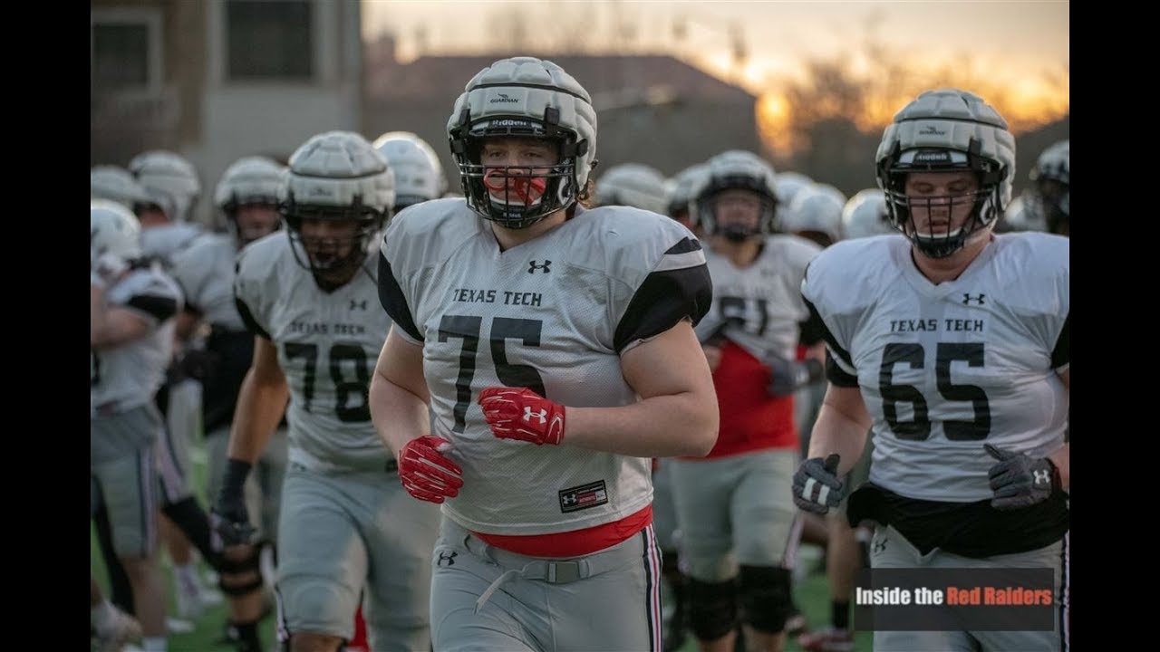 Texas Tech Spring Spotlight: Offensive Line - YouTube