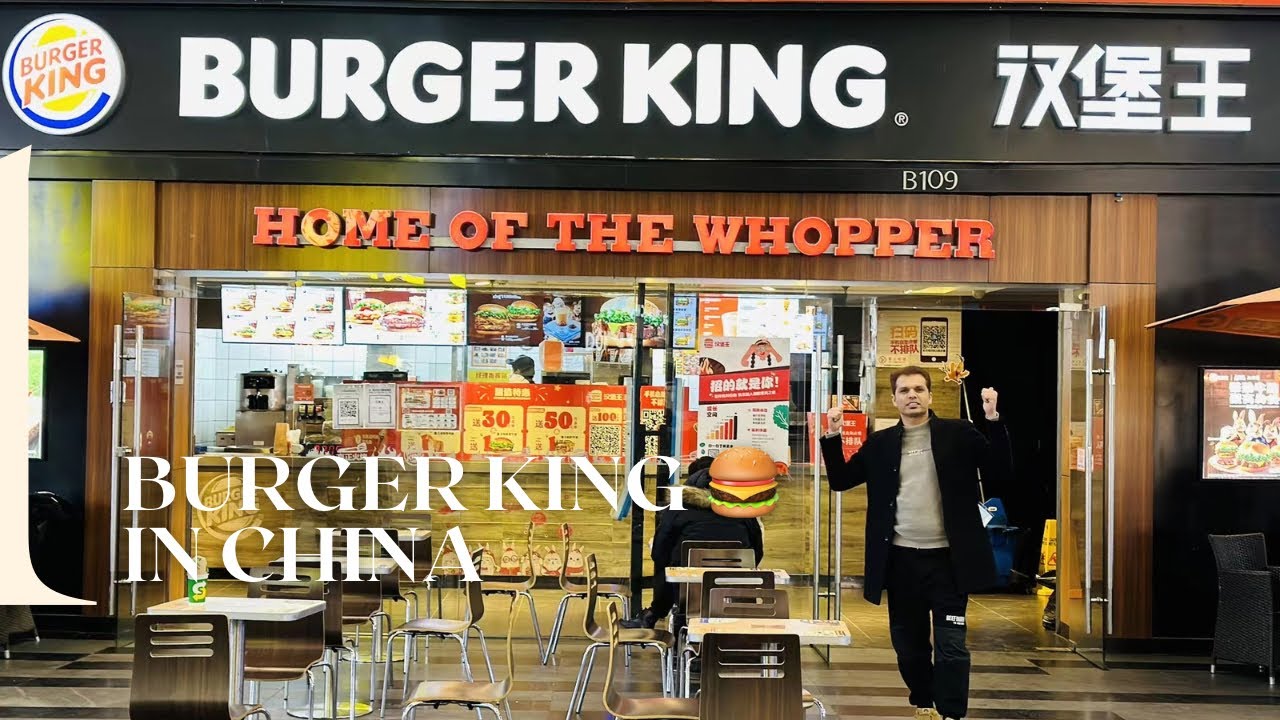 Fast food in china | Burger King - YouTube