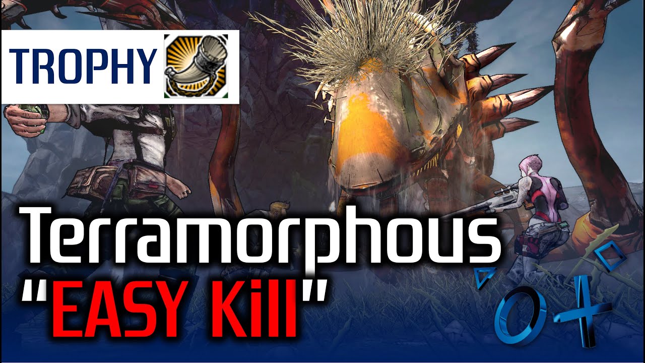 Borderlands 2 PS4: Terramorphous "Easy Kill" - YouTube