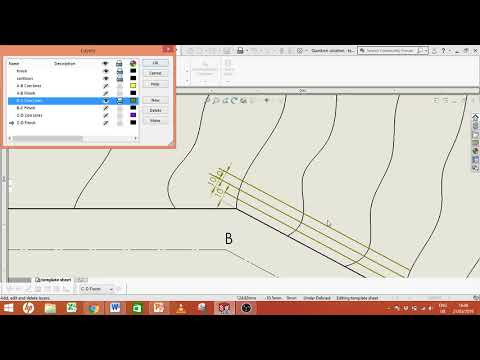 geologic geometry earthworks solidworks solution - YouTube