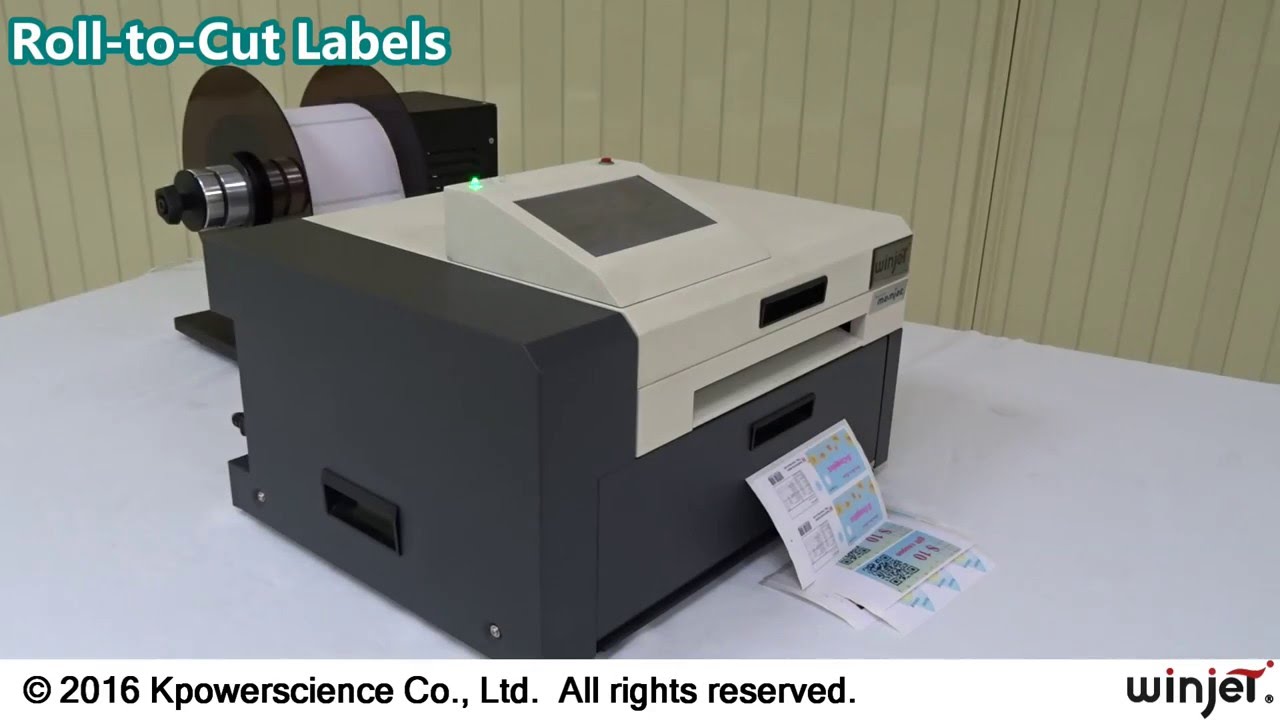 The Winjet Inkjets - Powered by Memjet - YouTube