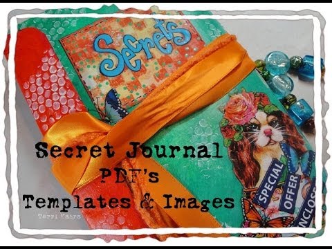 Secret Journal - Images, Templates & PDF's - YouTube