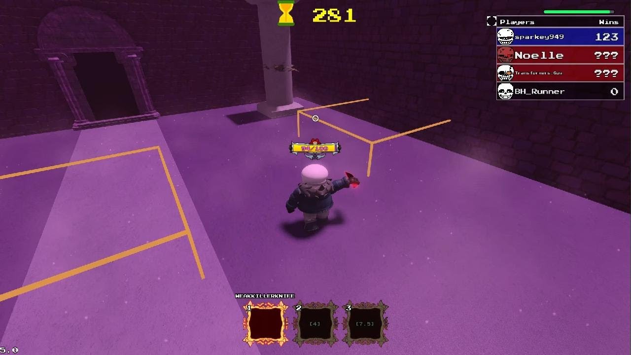 [UNDERTALE:LAST CORRIDOR]: Bullying sans' - YouTube