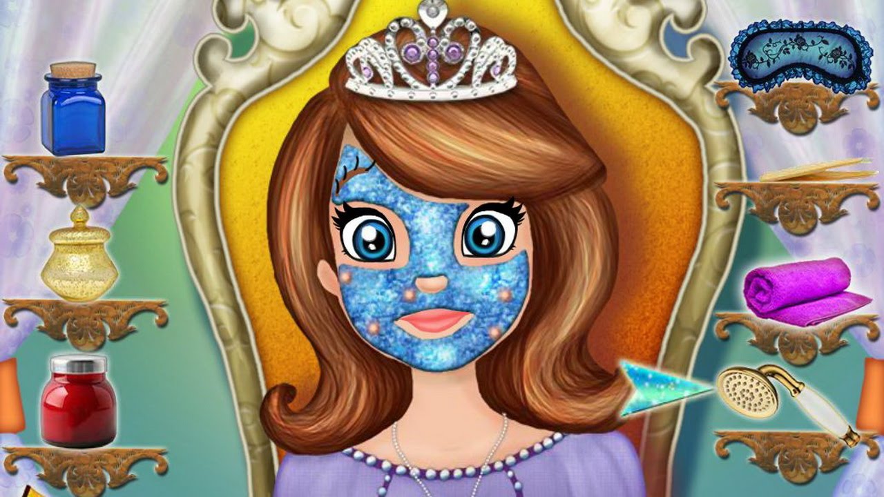 Sofia The First Makeover Gameplay-Princess Sofia Games-Beauty Makeover ...