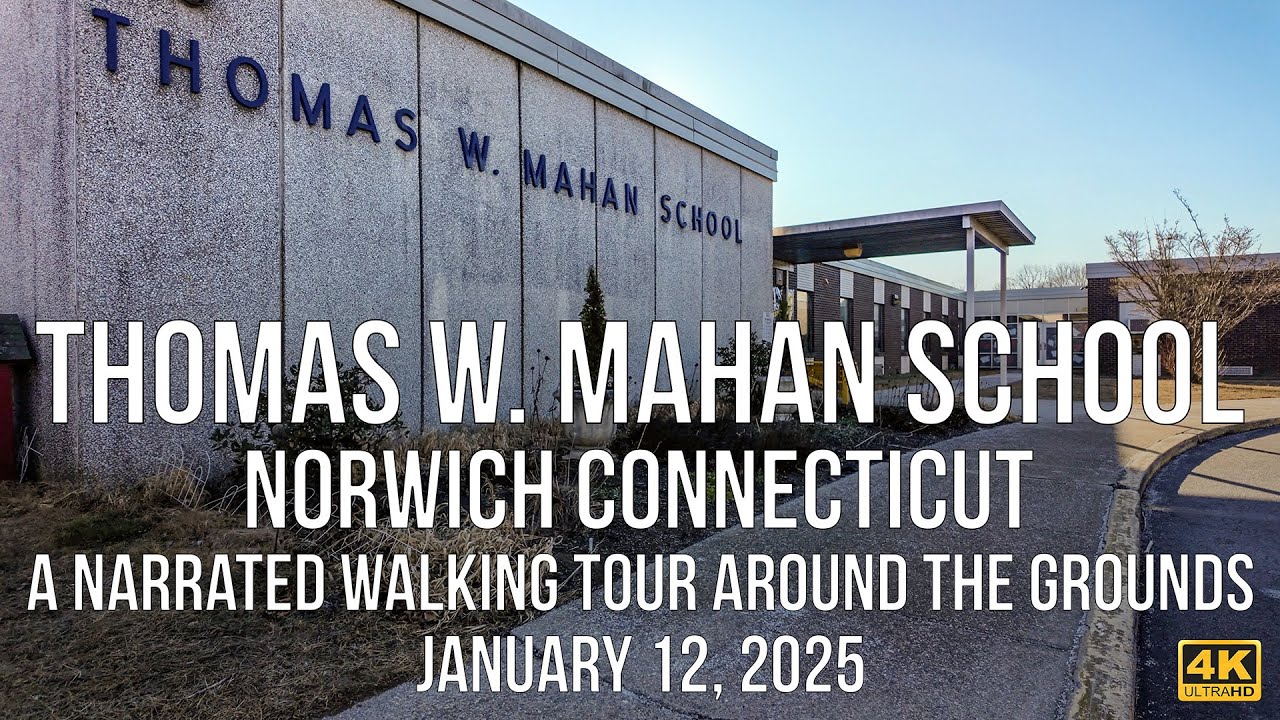 Thomas W. Mahan School in Norwich, Connecticut. January 2025. - YouTube