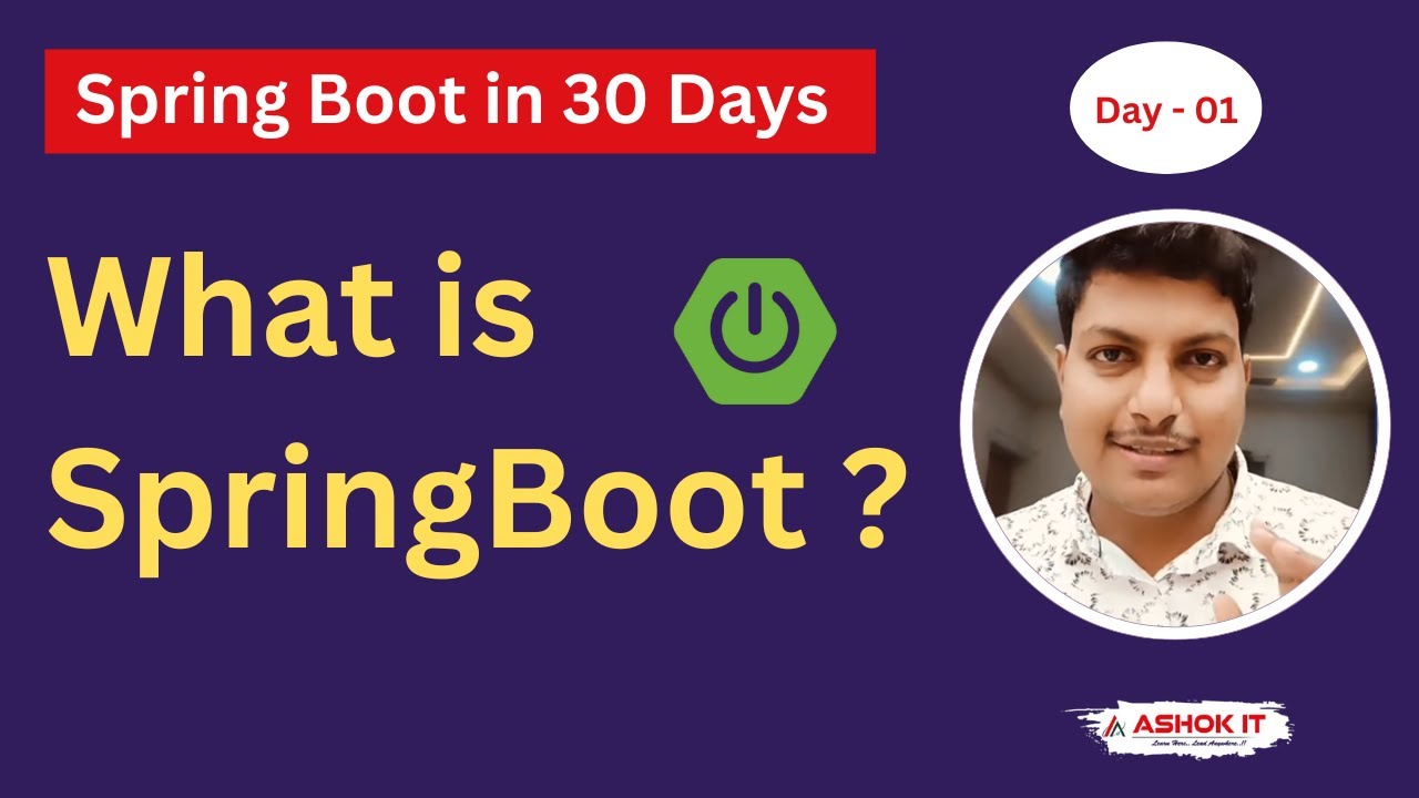 Day -1 : What is Spring Boot | Spring Boot in 30 Days - YouTube