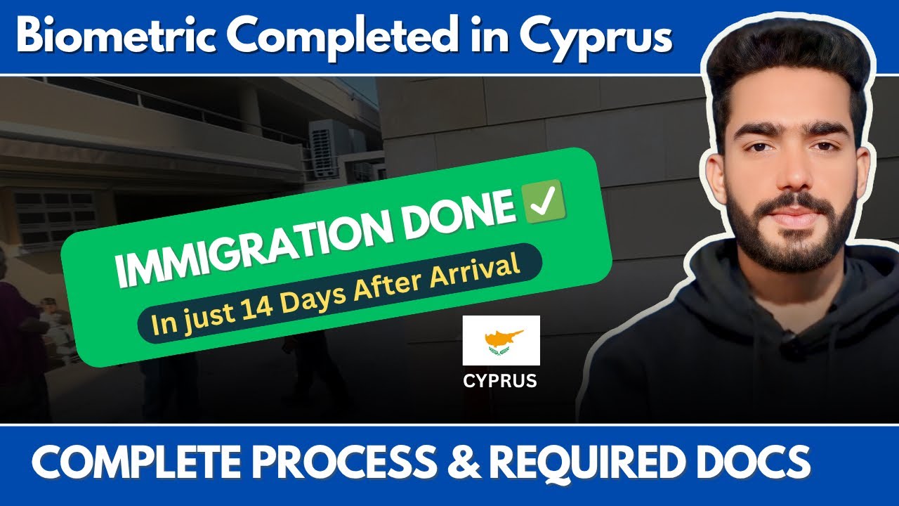 Cyprus Immigration Done | Full Process After Arrival 2025 - YouTube