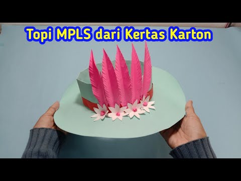 Cara Membuat Topi MPLS dari Kertas Karton - YouTube