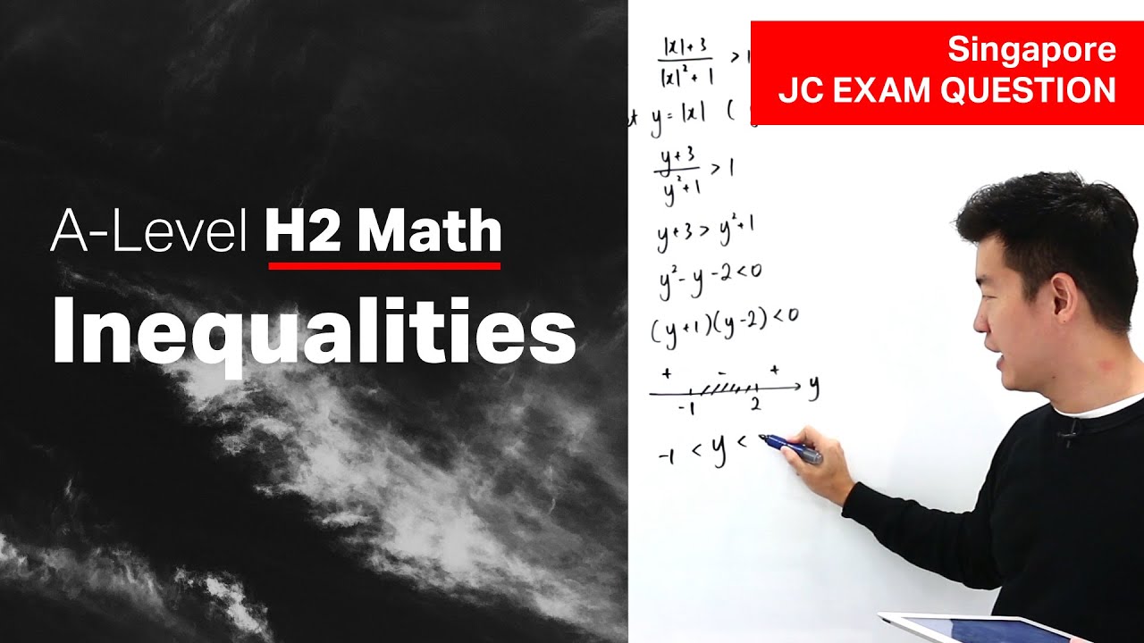 Inequalities - JC H2 Math | NJC 2019 Exam Question #h2math #puremath # ...