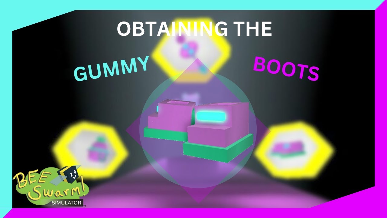 Obtaining the Gummy Boots | Bee Swarm Simulator - YouTube