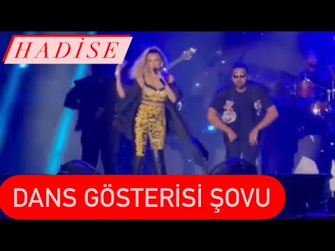 Hadise dans gösterisi yaptı. Hadise dans şovu . Hadise izle