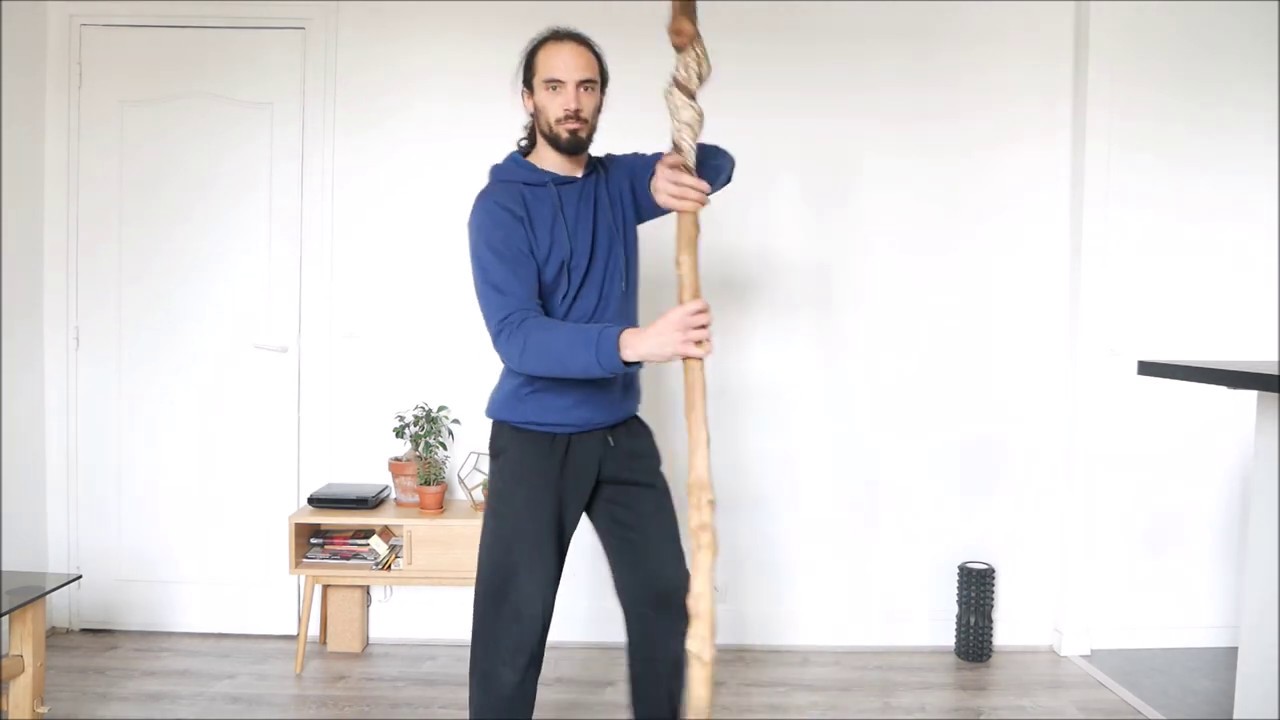 Rotation de bâton sur trois plans niveau 2 - YouTube