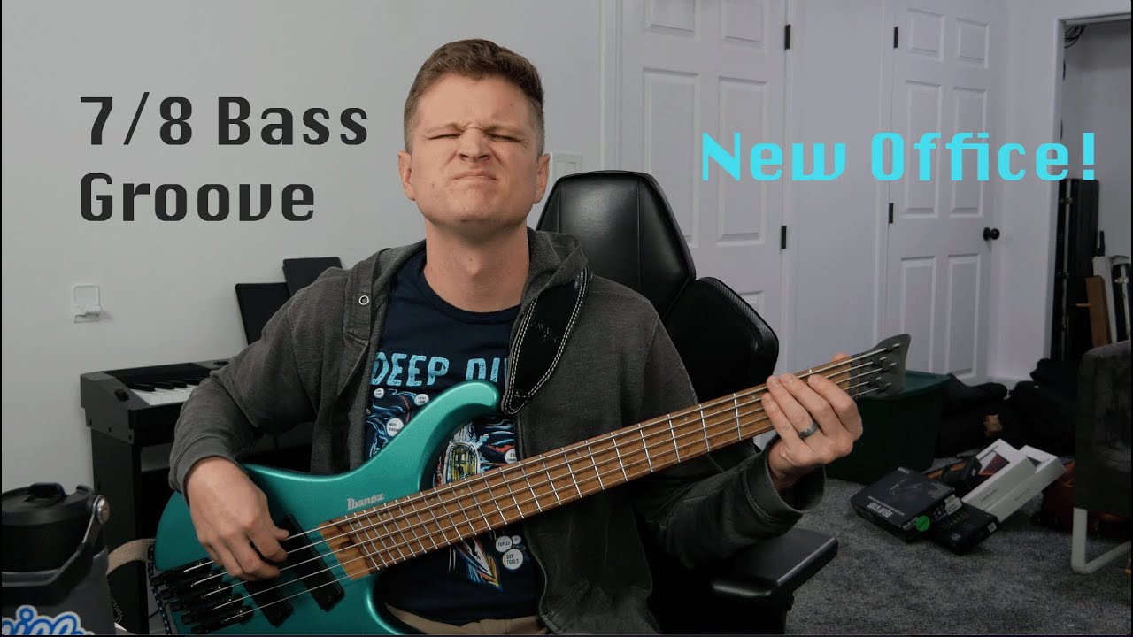 Funky Bass Groove in 7/8 - YouTube