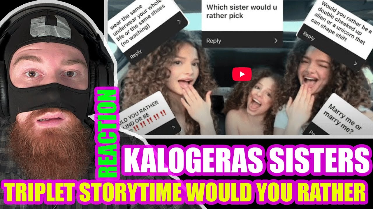 KALOGERAS SISTERS TRIPLET STORYTIME AND WOULD YOU RATHER - YouTube