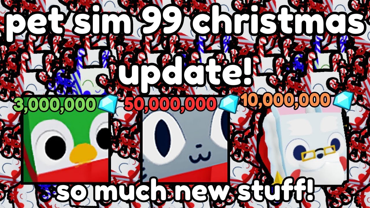 pet sim 99 christmas update 2023 *brand new* - YouTube