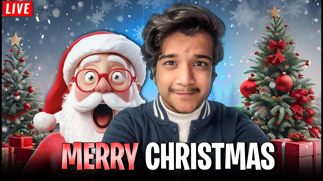 Merry Christmas Live 🎄🎅🏻 | ROAD TO 2K | BGMI - YouTube