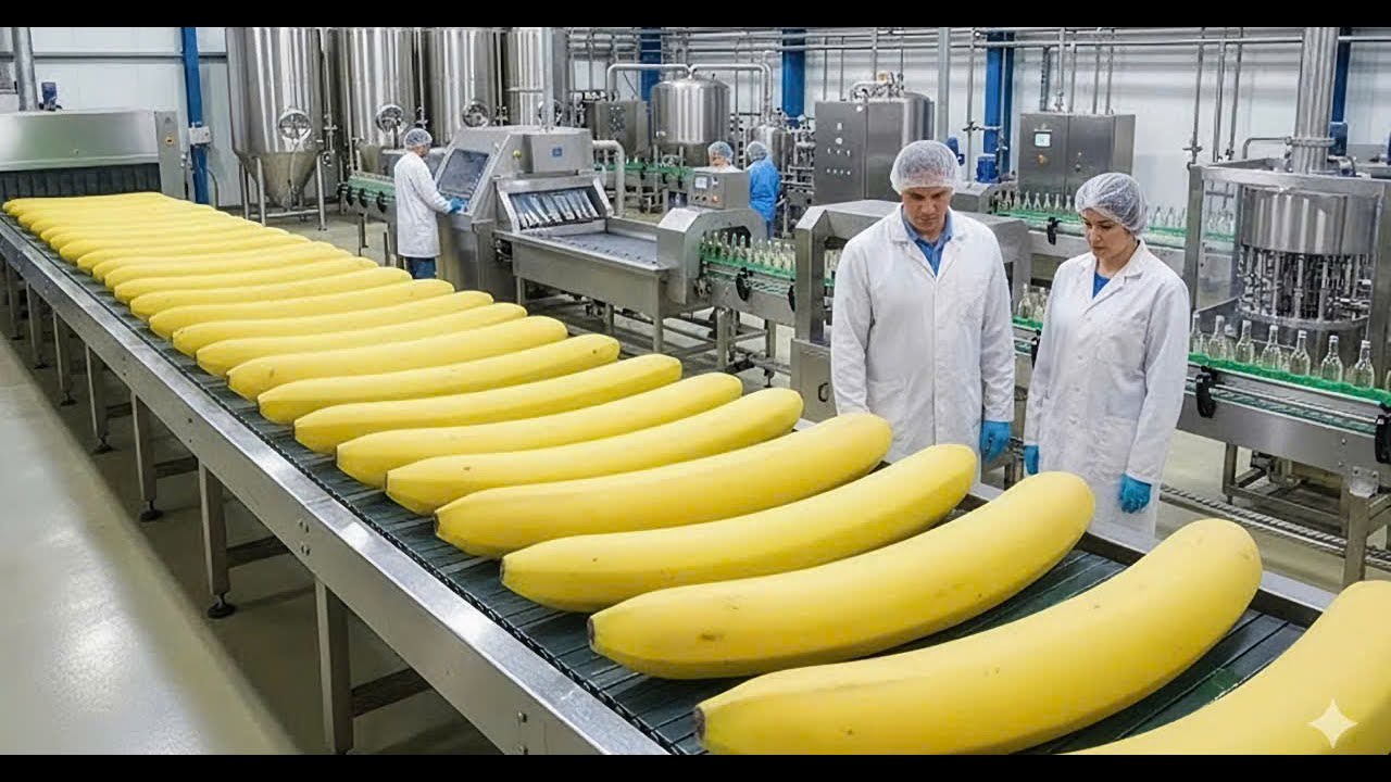 From Farm to Factory: How Ripe Bananas Become Premium Dried Snacks in a ...