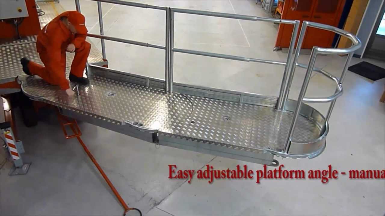 Snake - платформы любой формы для техники Scanclimber - YouTube