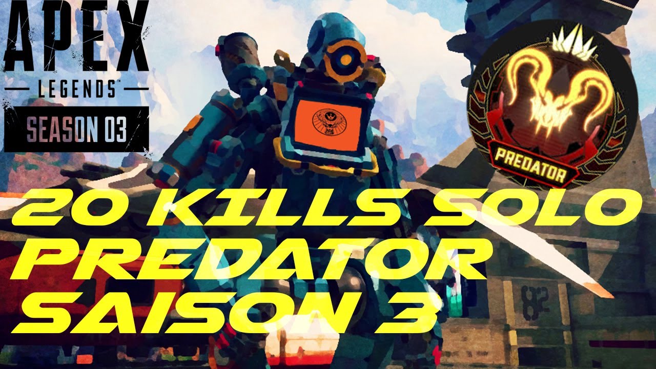 |FR| 20 KILLS WIN APEX PREDATOR SEASON 3 ! JagerAdler - YouTube