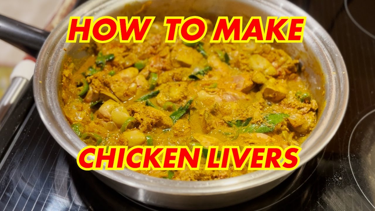 CHICKEN LIVER FRY | HOW TO MAKE CHICKEN LIVER | SPICY CHICKEN LIVER ...