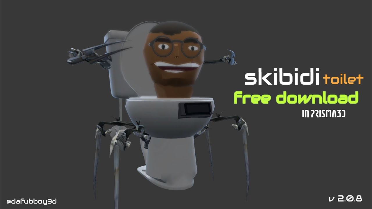 skibidi toilet 68 part 2 characters tutorial in prisma3d animation ...