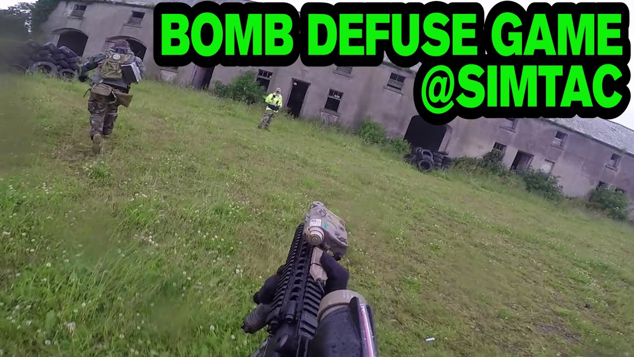 Bomb Defuse Simulation Game @ SIM TAC Airsoft (02/07/16) - YouTube