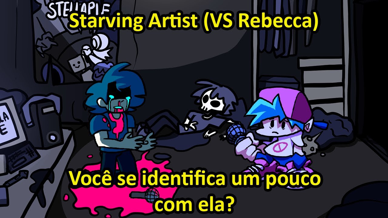 Você se parece com ela? BUSQUE AJUDA | Friday Night Funkin' Starving ...