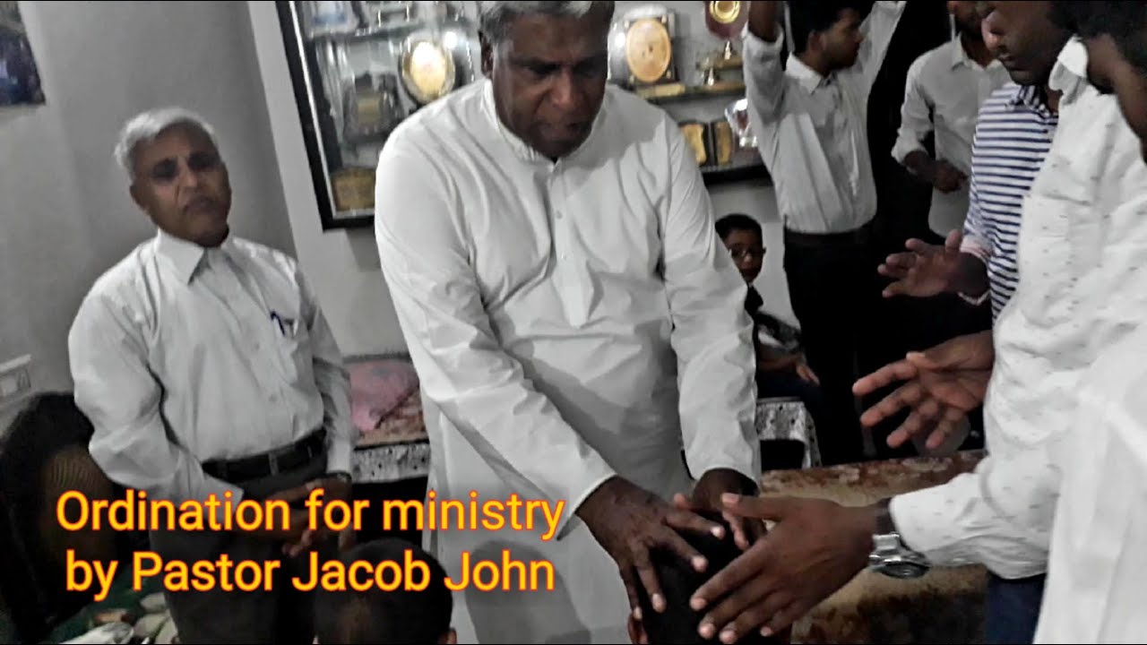 पादरी जैकब जॉन द्वारा सेवकाई के लिए जवानोंको तैयारी [ ordination for ...