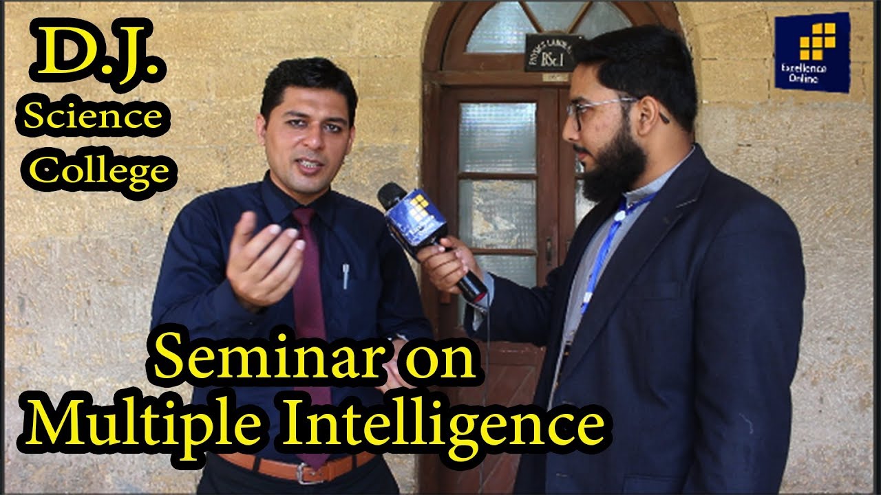 D.J. Sindh Government Science College - Multiple Intelligence Seminar ...