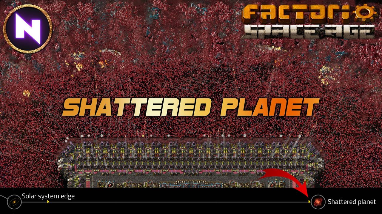 SHATTERED PLANET: There and Back Again | 71 | Factorio SPACE AGE Tutorial - YouTube