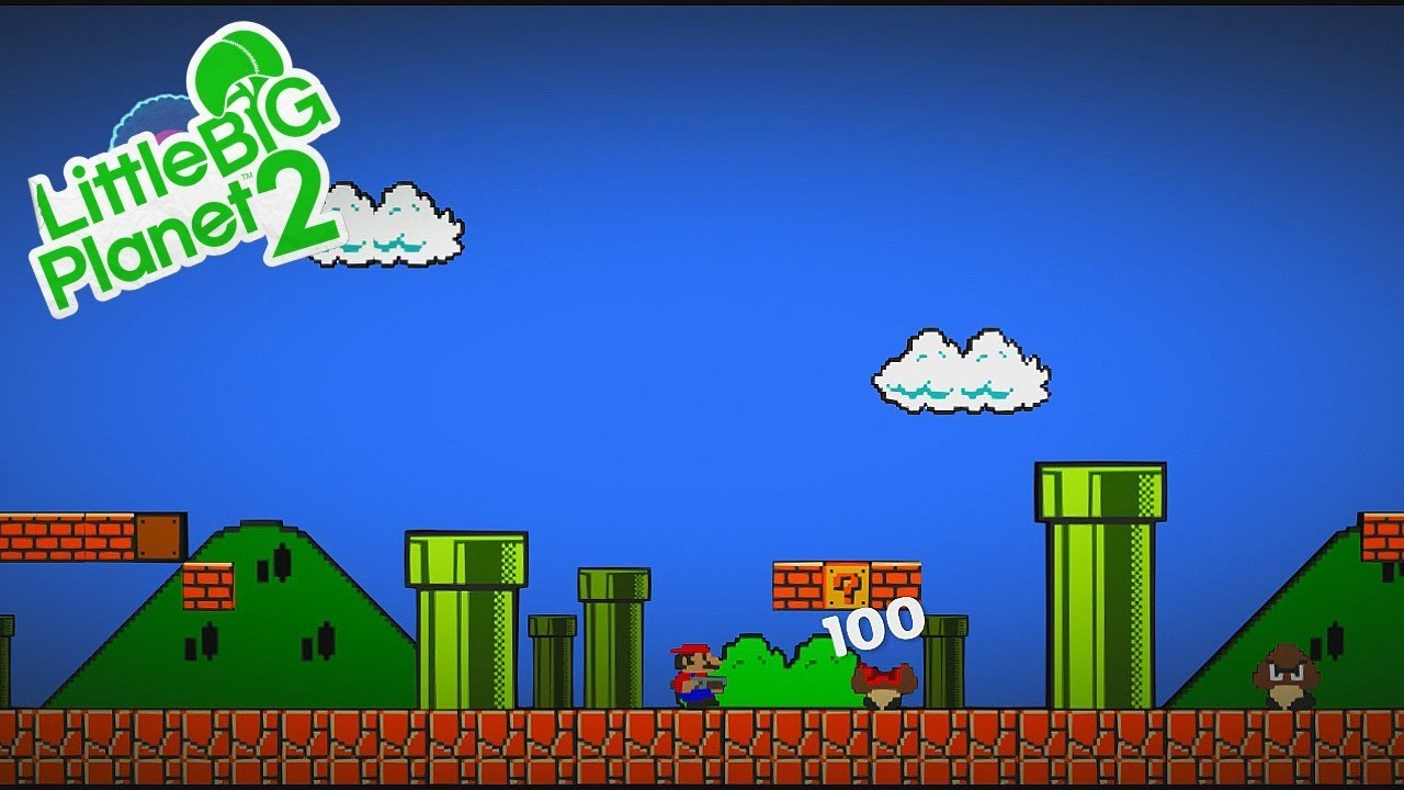 LittleBigPlanet 2 - SUPER MARIO RELOADED - YouTube