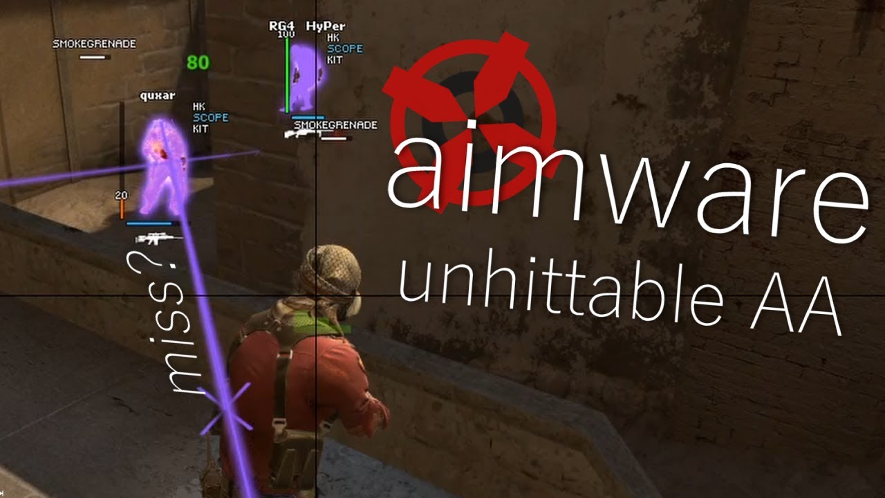 csgo hvh unhittable aimware anti-aim? cfg in desc - YouTube