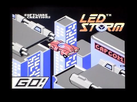 LED Storm On Commodore 64 - YouTube