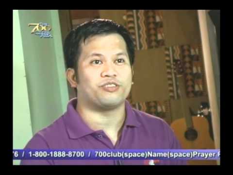 Danny Estioco's Testimony featured at The 700 Club ASIA - YouTube