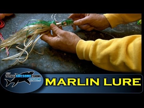 How to rig a Marlin Lure - YouTube